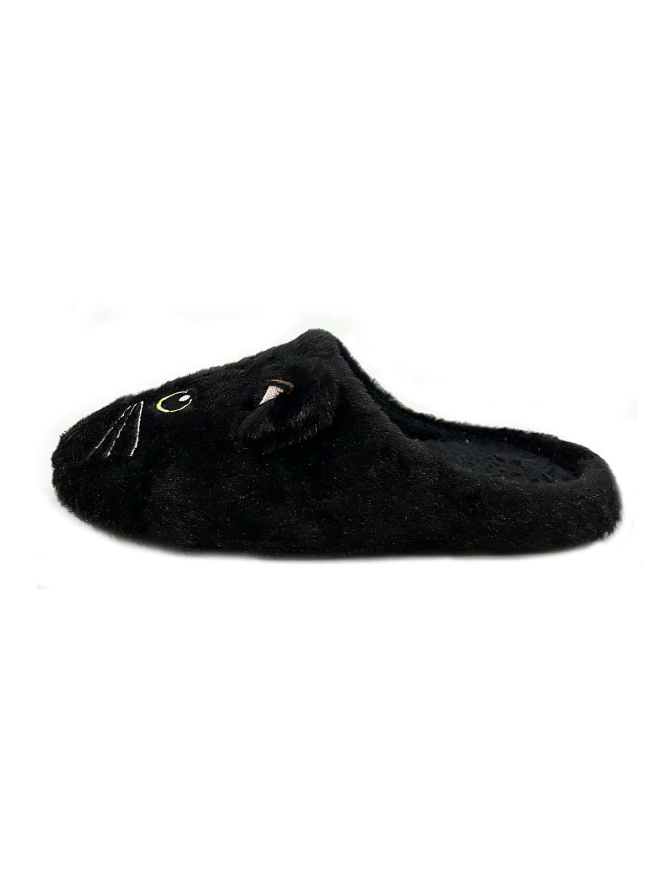 Buy Bulk Slippers | Soft Fuzzy Cat Face Slippers Women Winter Warm ...