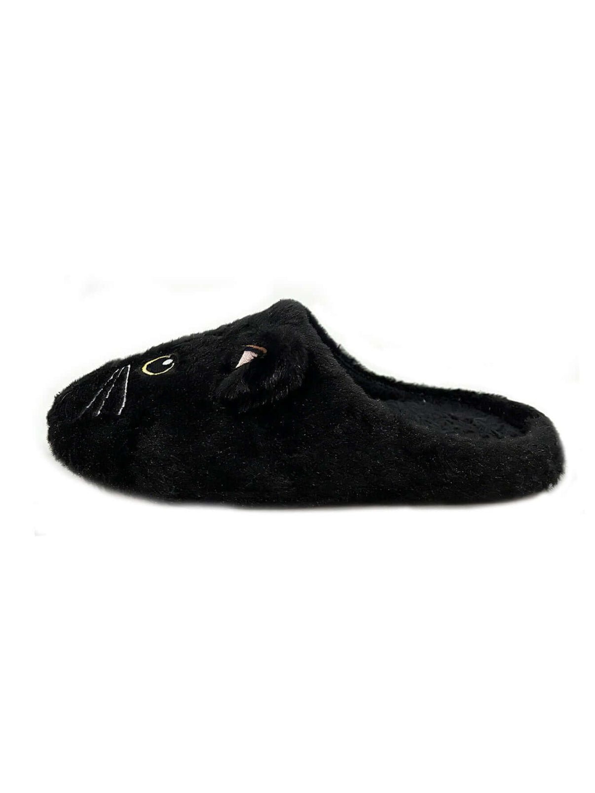 Buy Bulk Slippers | Soft Fuzzy Cat Face Slippers Women Winter Warm ...