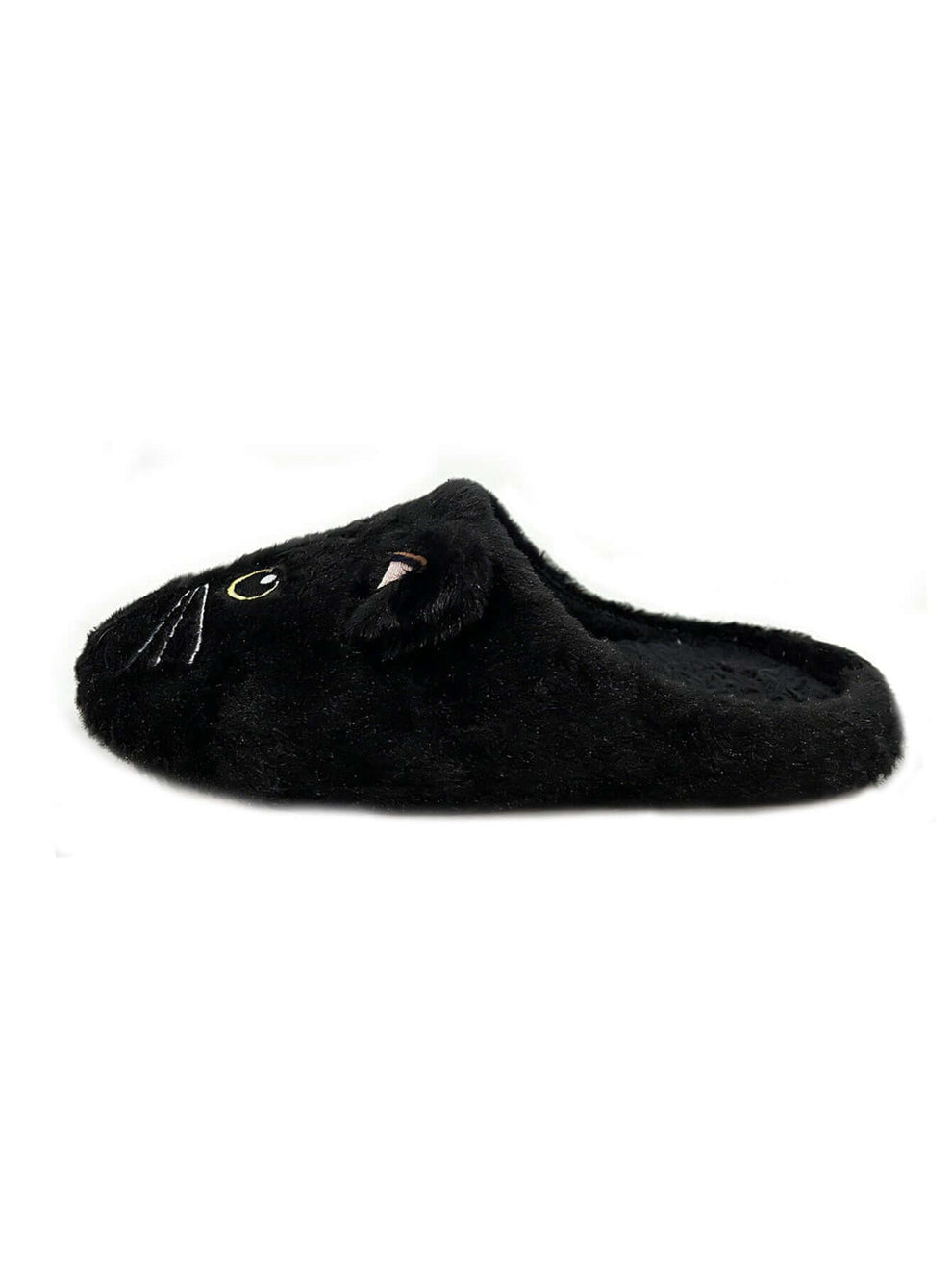 Buy Bulk Slippers | Soft Fuzzy Cat Face Slippers Women Winter Warm ...